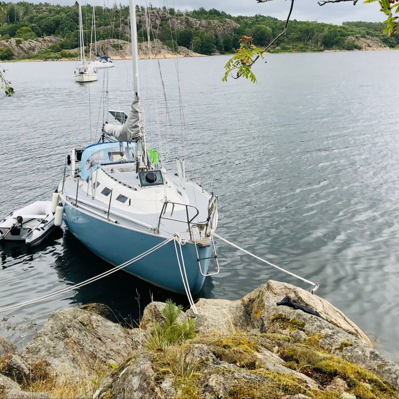 Renovering och elkonvertering av vår Grinde segelbåt.